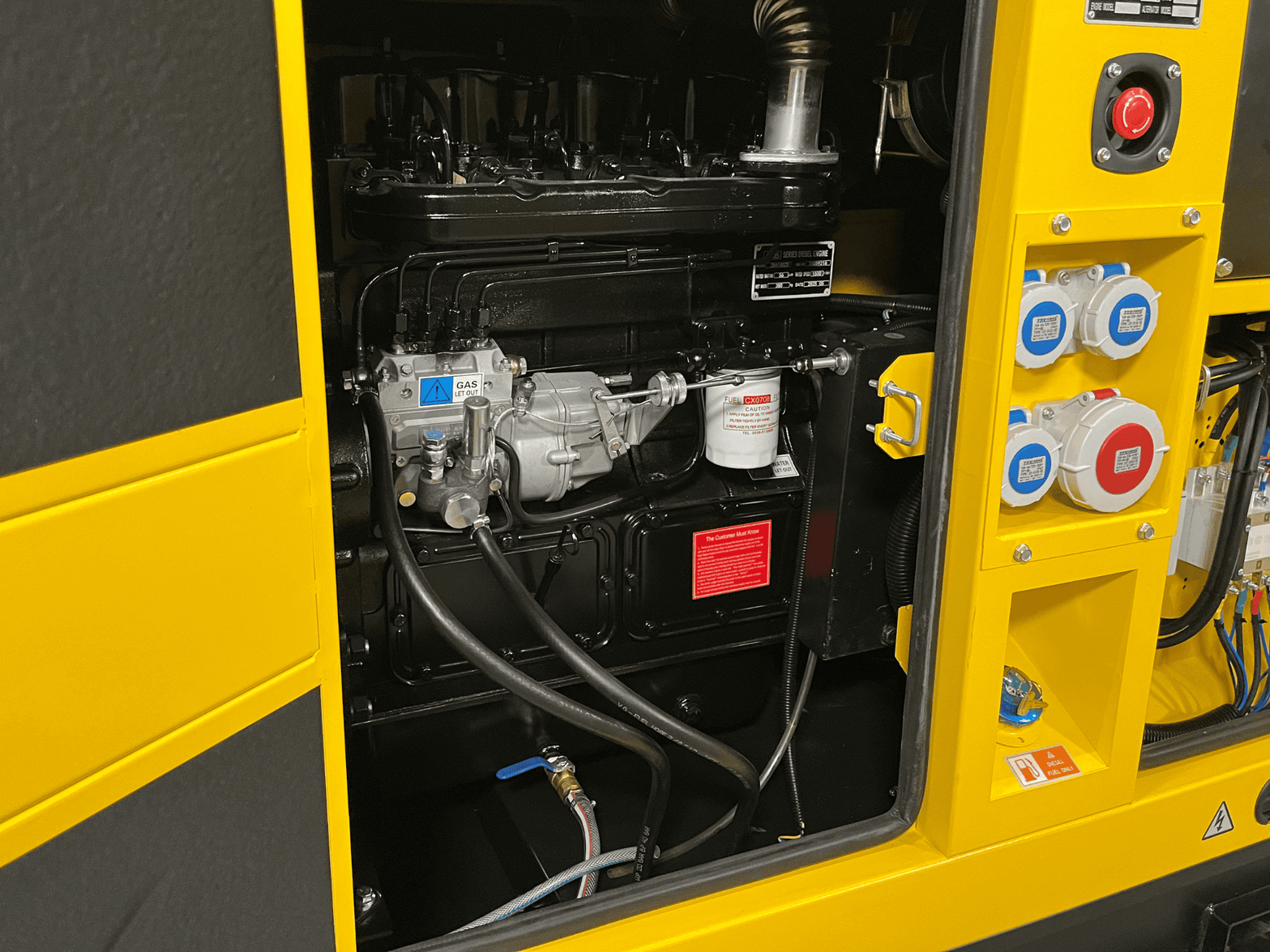 Diesel Stromgenerator / Notstrom RTE - 50kVA mit 40.000W